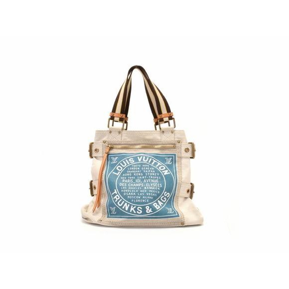 Louis Vuitton | Bags | Louis Vuitton Globe Shopper Blue | Poshmark